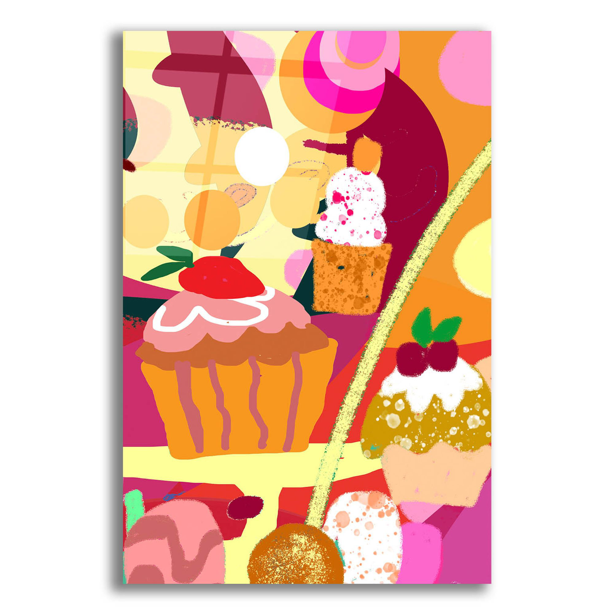Red Barrel Studio 'Desserts With Abstract Background' By Holly Mcgee ...