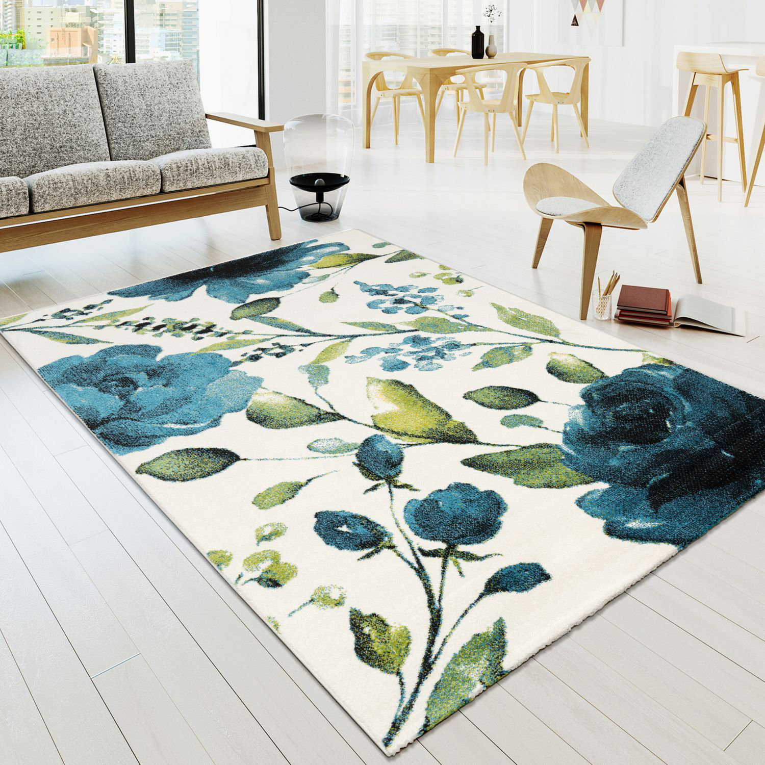Winston Porter Rectangle Mikella Area Rug - Wayfair Canada