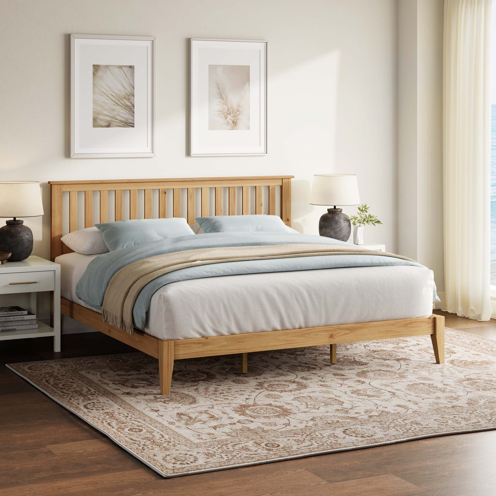 Foundry Select Mission Style Panel Bed with Integrated Slat System ...