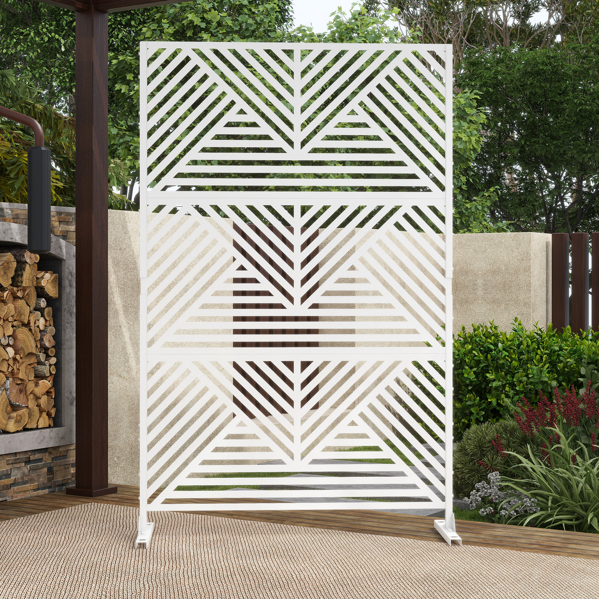 UIXE Pacifa Outdoor Privacy Screen | Wayfair