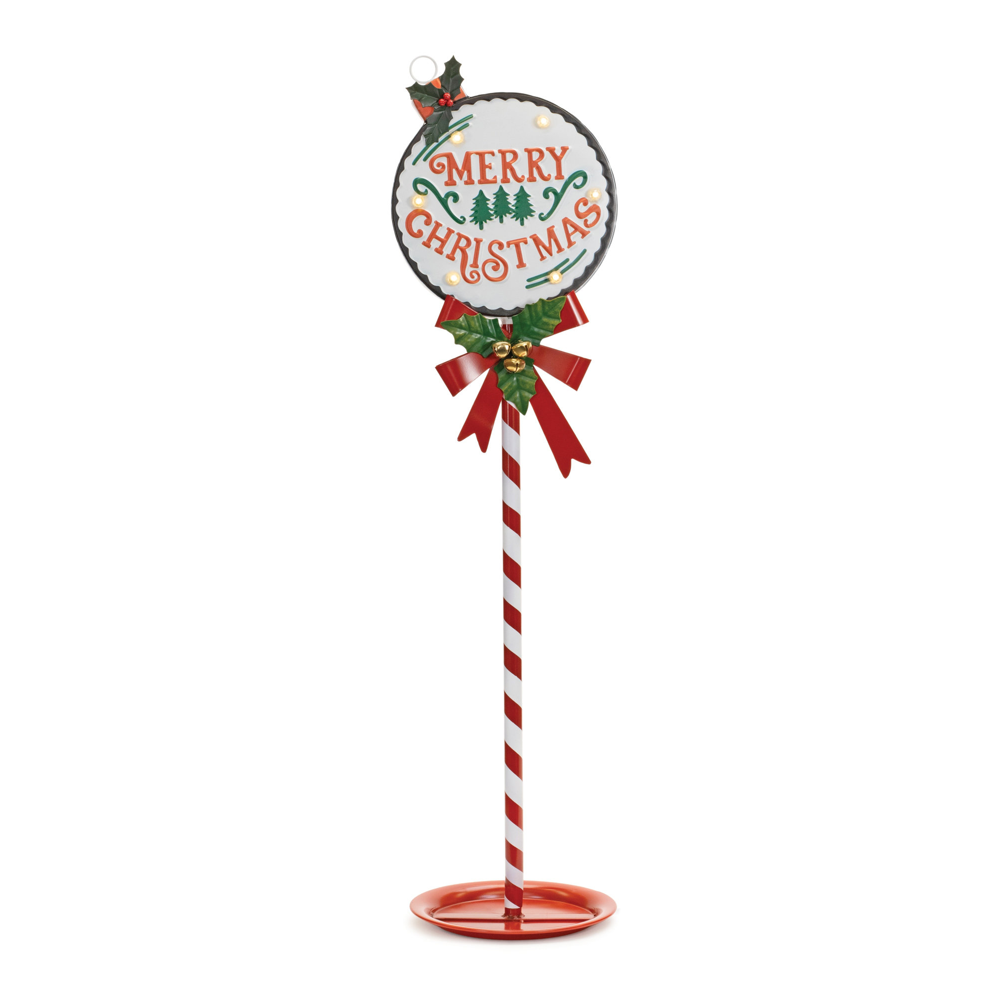 The Holiday Aisle® LED Merry Christmas Standing Sign 39.5"H | Wayfair