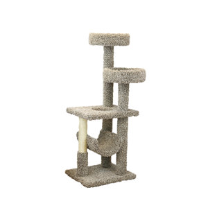Tucker Murphy Pet™ 61" Telly Cat Condo & Reviews | Wayfair