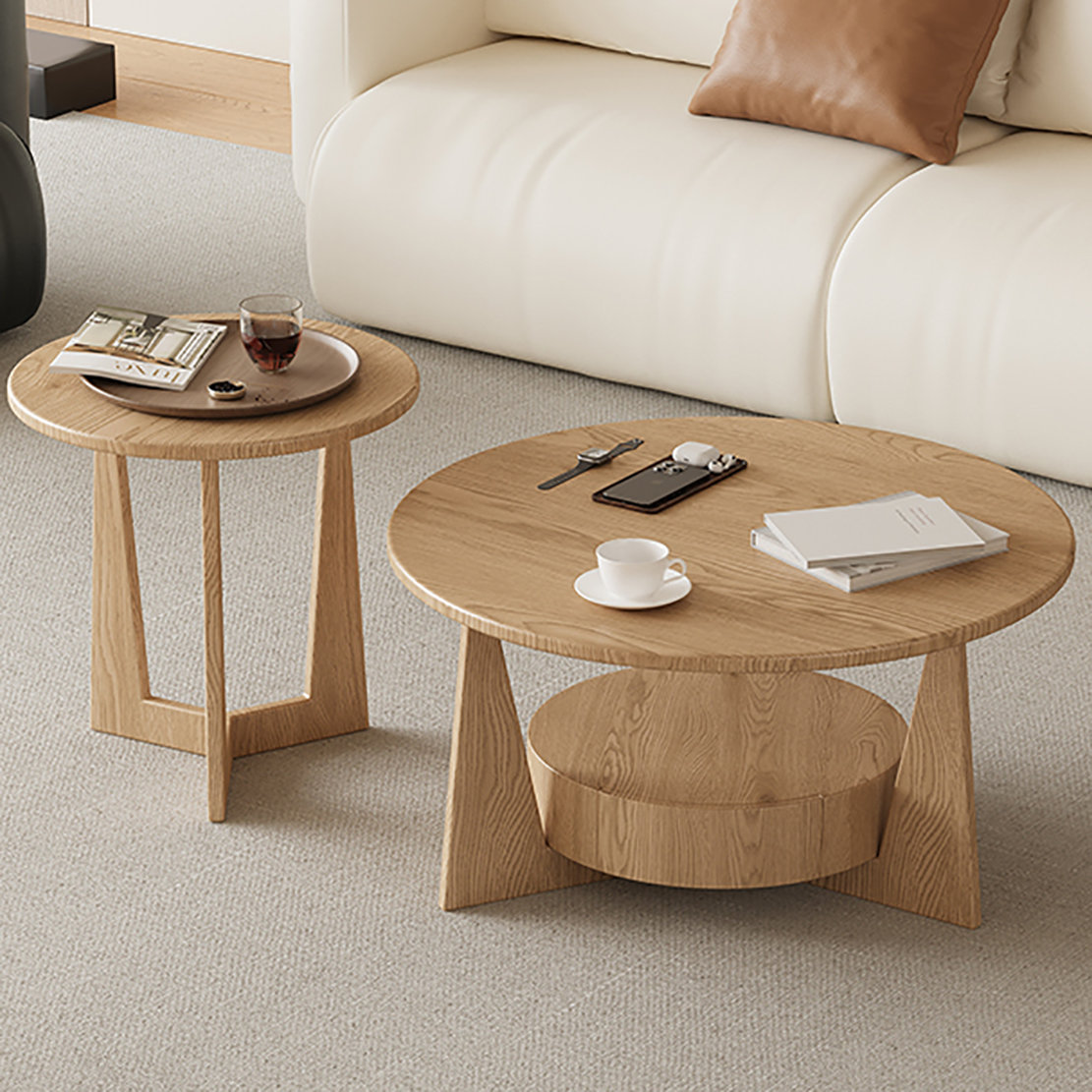 The Invincibles home Ancient tea table combination | Wayfair