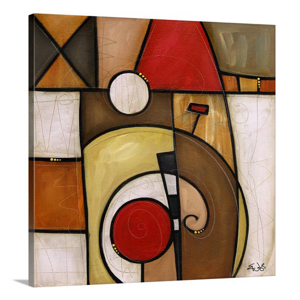 Wade Logan® Malveaux Checkered Guitar Jam On Canvas by Eric Waugh Print ...