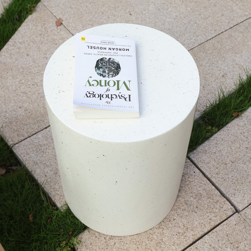 Ebern Designs Modern minimalist circular side table | Wayfair