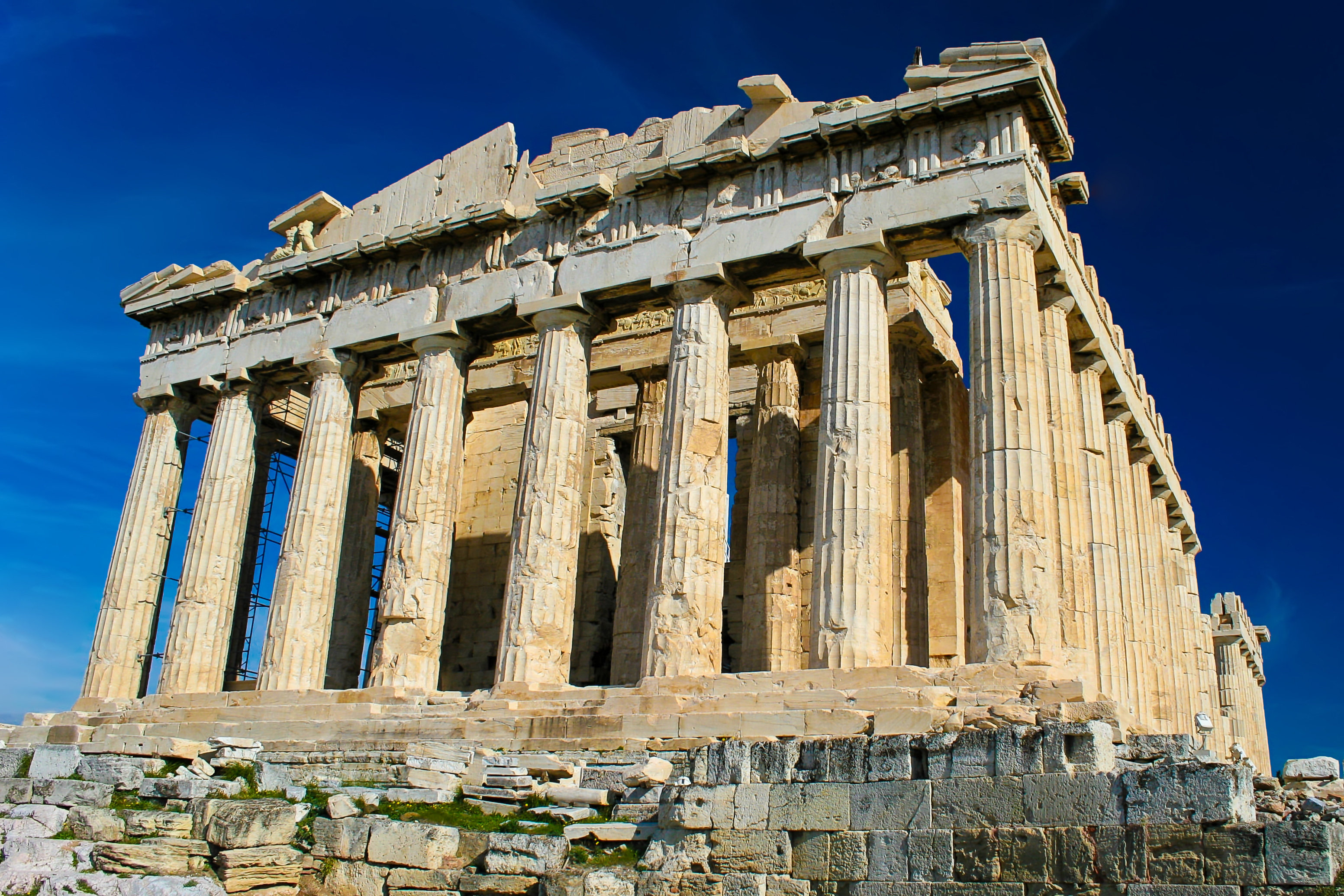 Ebern Designs Mimose The Ancient Greece Temple The Parthenon | Wayfair