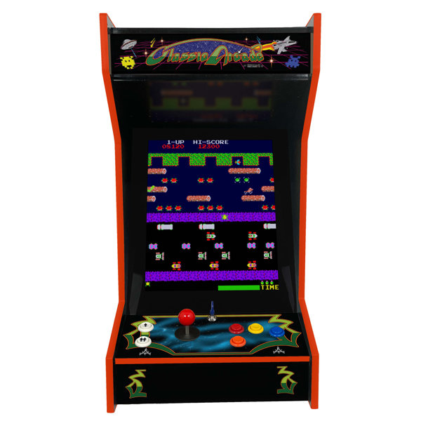 Suncoast Arcade Tabletop Arcade Machine with 19" Monitor and 60 Retro ...