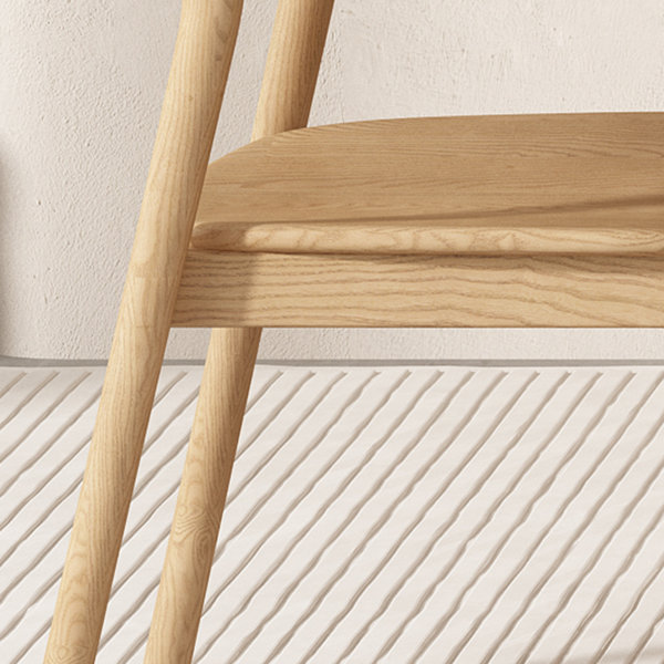 Corrigan Studio® Solid Wood back side Chair(Set of 2) | Wayfair