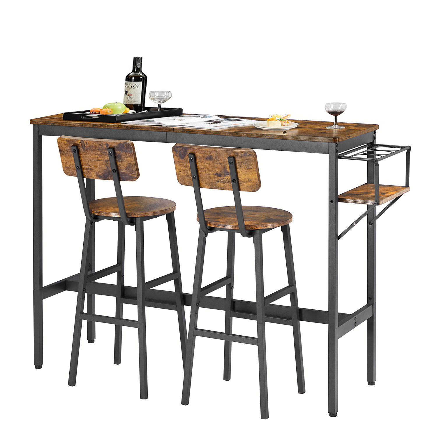 17 Stories Holmen 47.23'' Bar Set | Wayfair