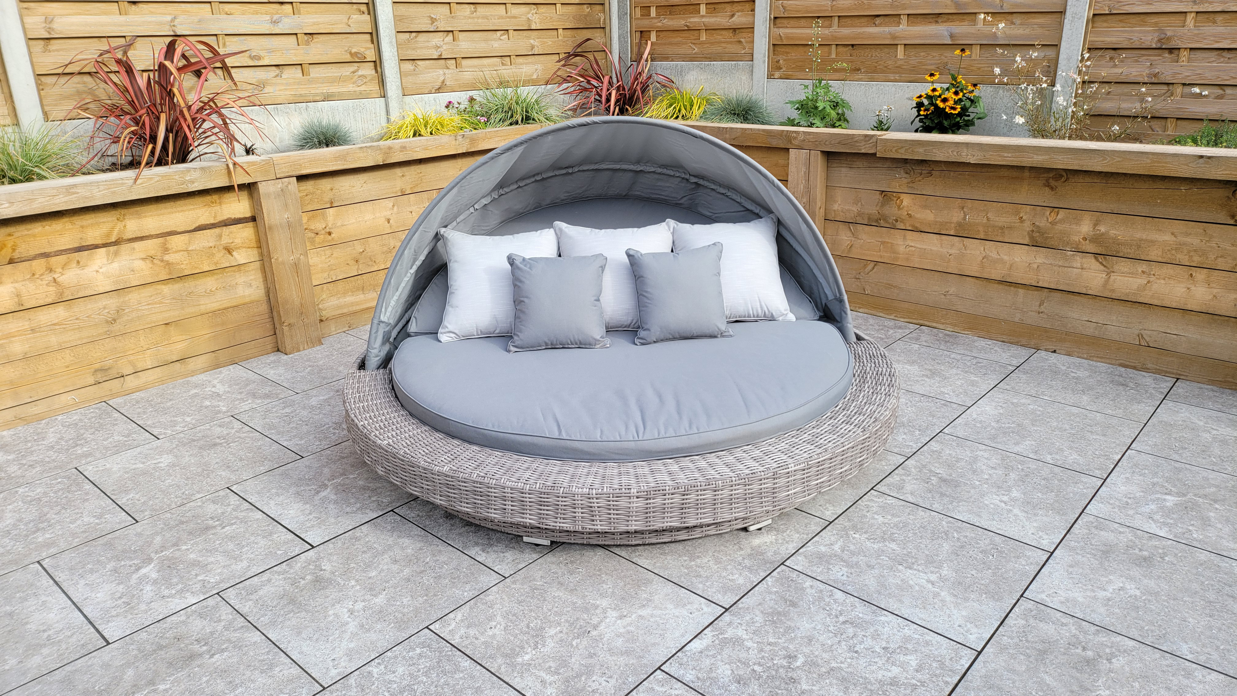 Dakota Fields Bernyce Garden Daybed with Cushions | Wayfair.ie