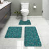 East Urban Home Sea Shells Bathroom Rug Set 3 Pieces U-Shape ...