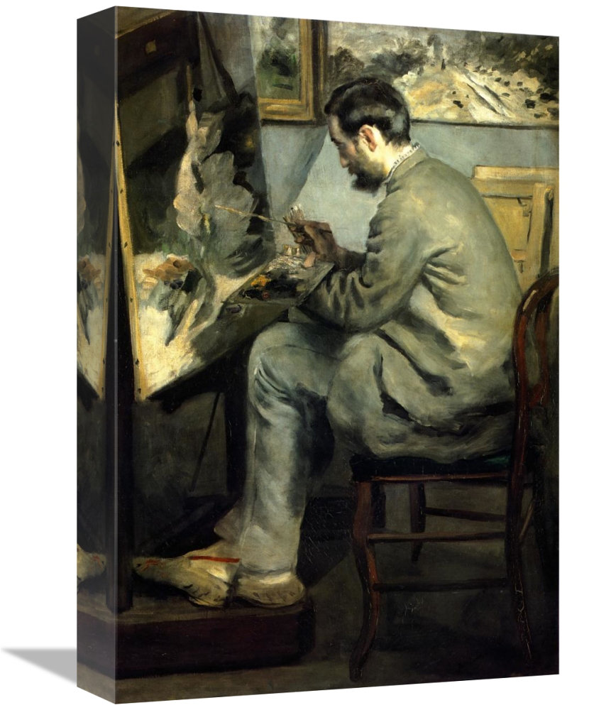 East Urban Home 'Bazille' Print on Canvas | Wayfair