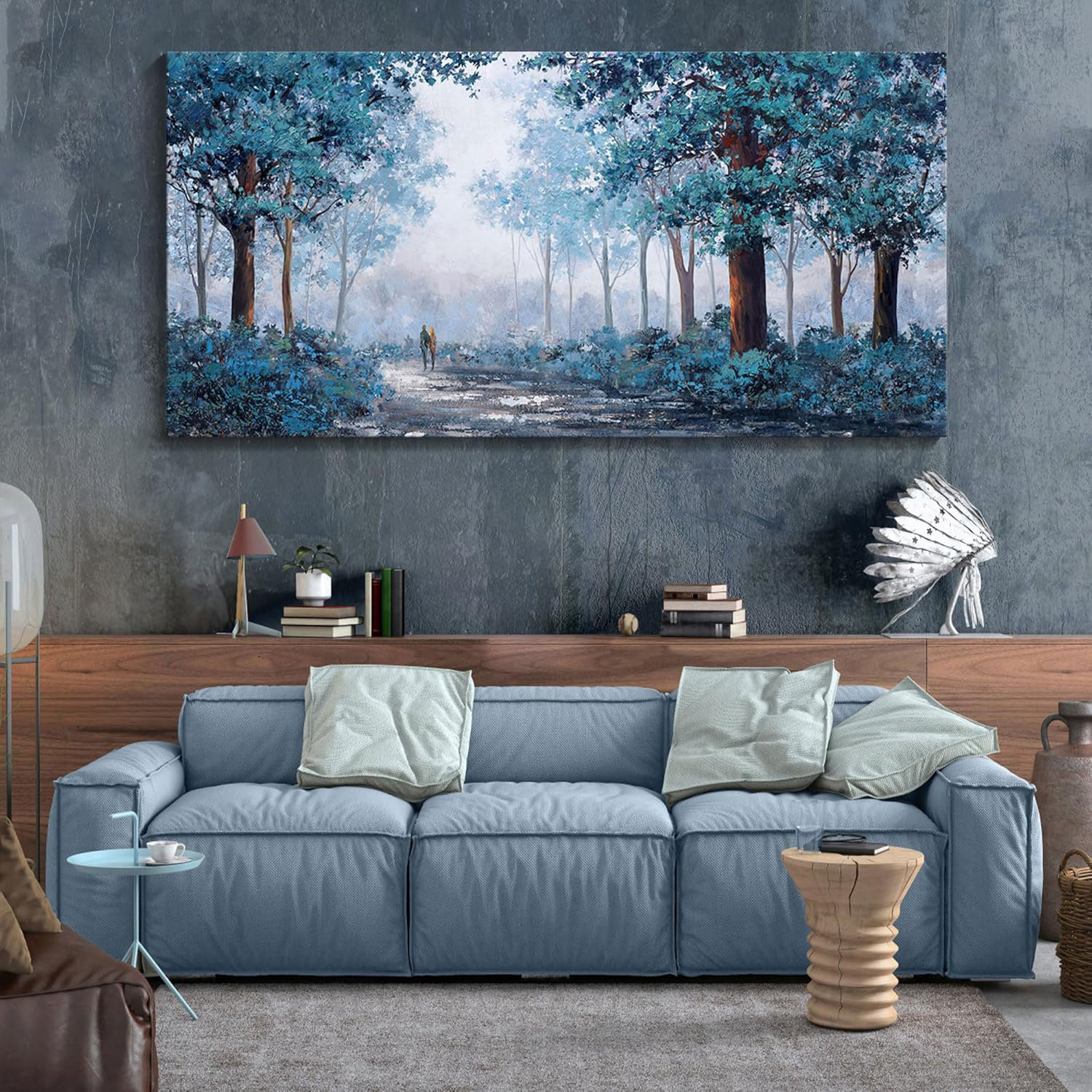 Winston Porter Vibrant Color Matching - Multi-Layered Paint Overlay ...