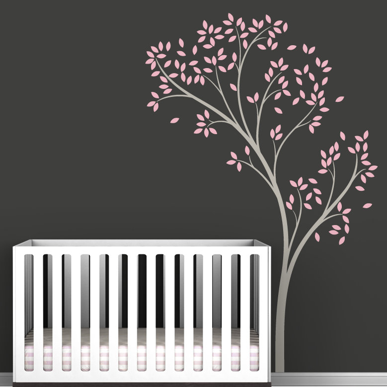 LittleLion Studio "Spring Tree" Wall Decal - Wayfair Canada