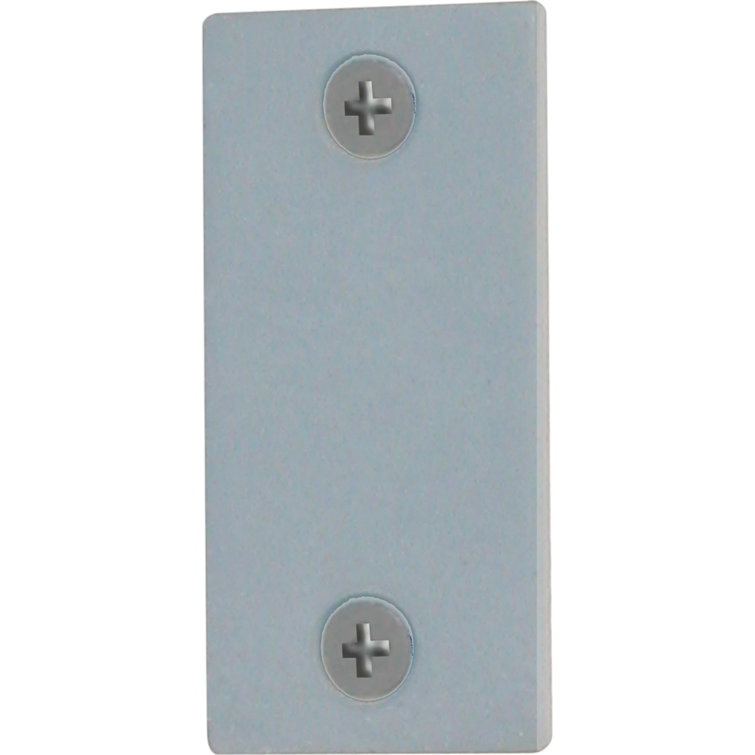 Prime-Line Steel Door Edge Hole Filler Plate (Single Pack) | Wayfair