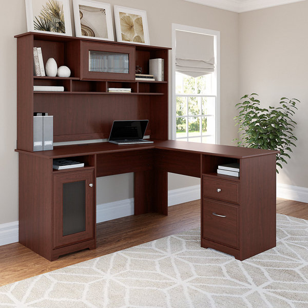 Latitude Run® Shelonda L-Shaped Executive Desk & Reviews - Wayfair Canada