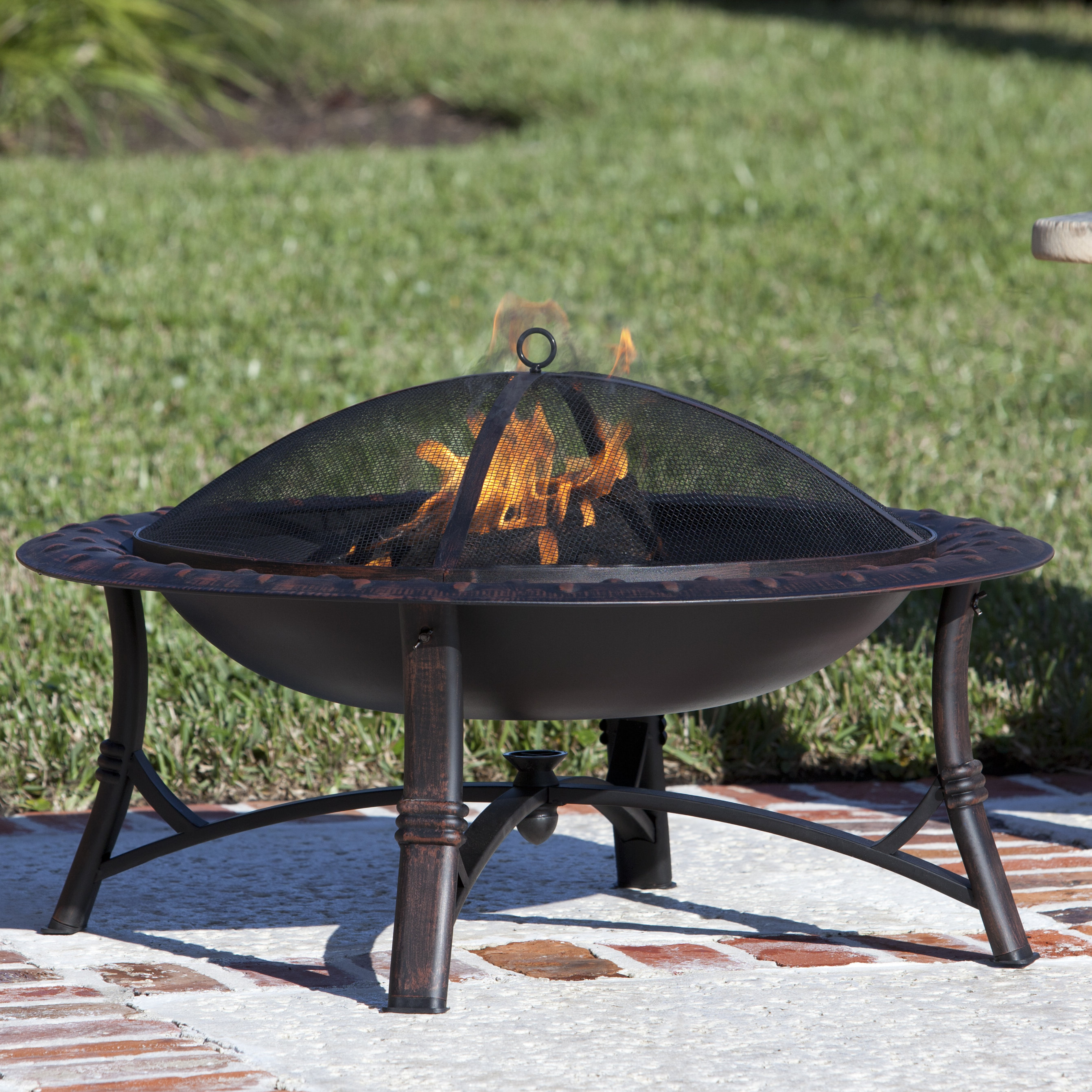 Ebern Designs Luzon Steel Roman Fire Pit & Reviews - Wayfair Canada