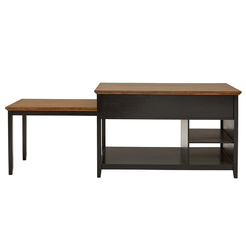 Kingstown Home Spadina Wood Kitchen Island & Reviews | Wayfair