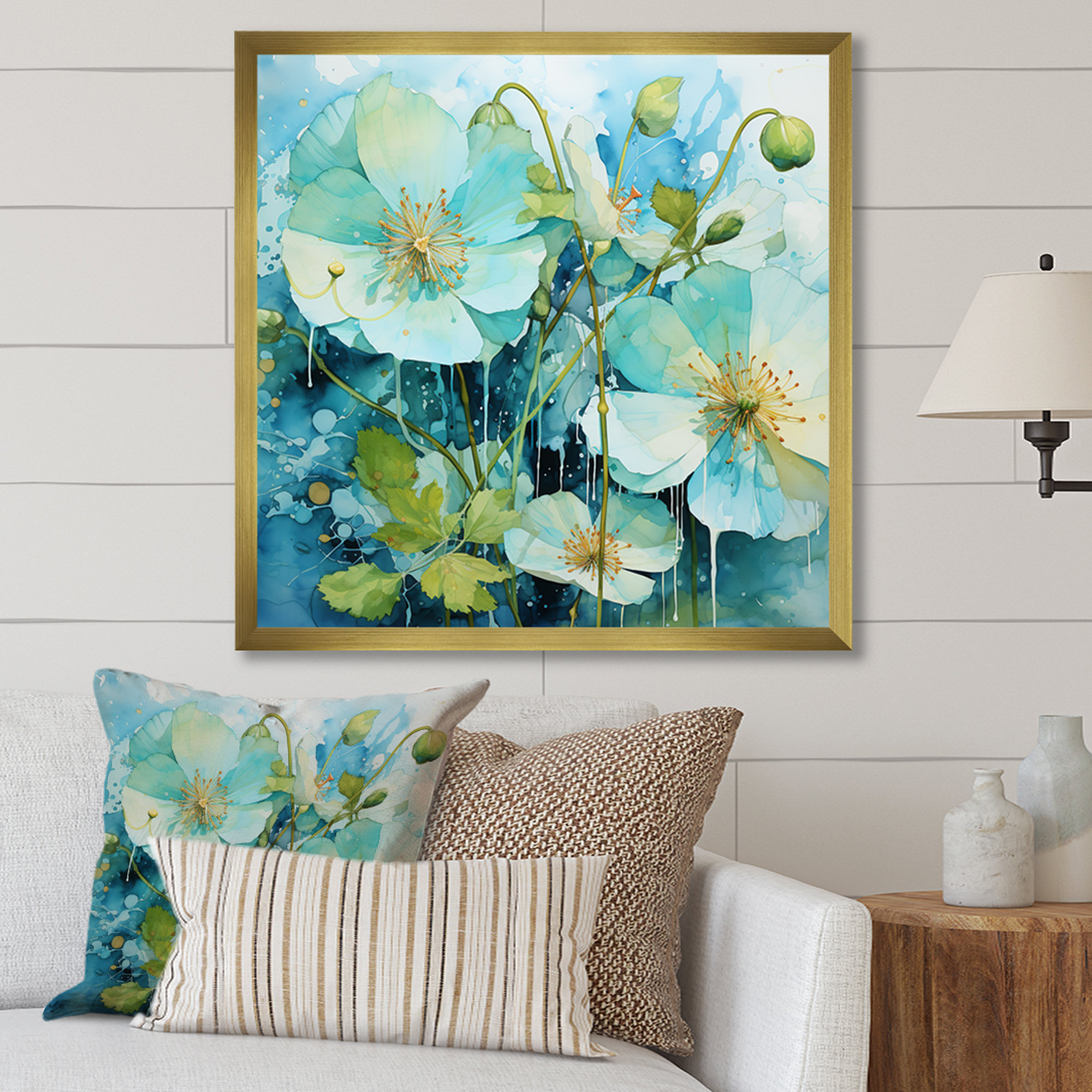 Winston Porter Blue Morning Glory Spring Awakening I - Morning Glory ...