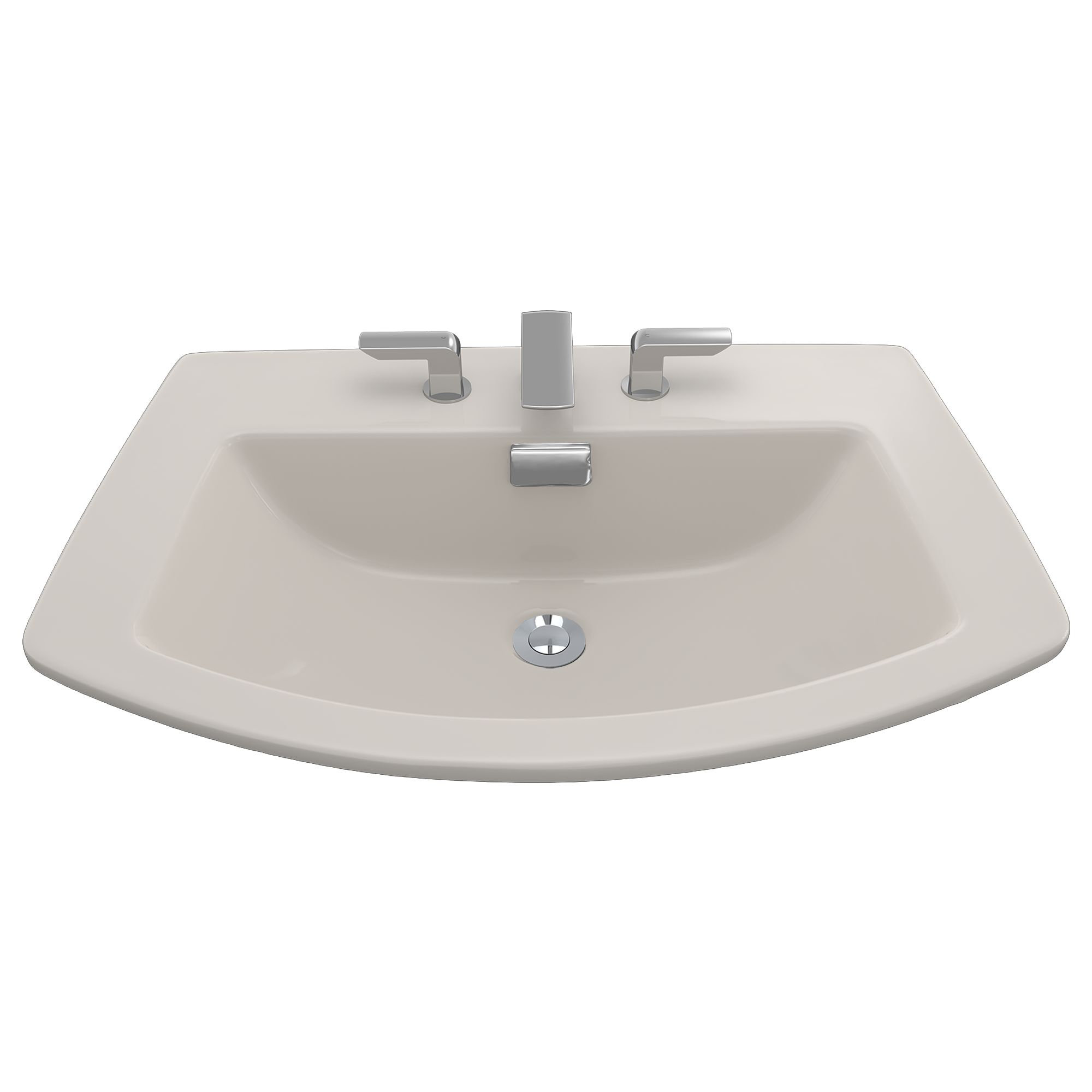 TOTO Soirée® Vitreous China Drop-In Bathroom Sink with Overflow | Perigold
