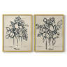 Lark Manor™ Parchment Posey I-Premium Framed Print -Ready to Hang - No ...