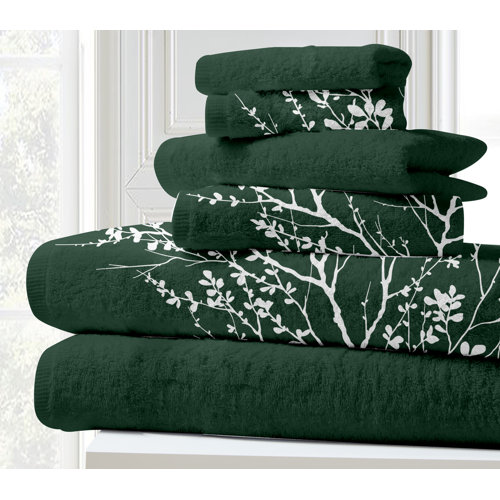 Green Bath Towels You'll Love | Wayfair