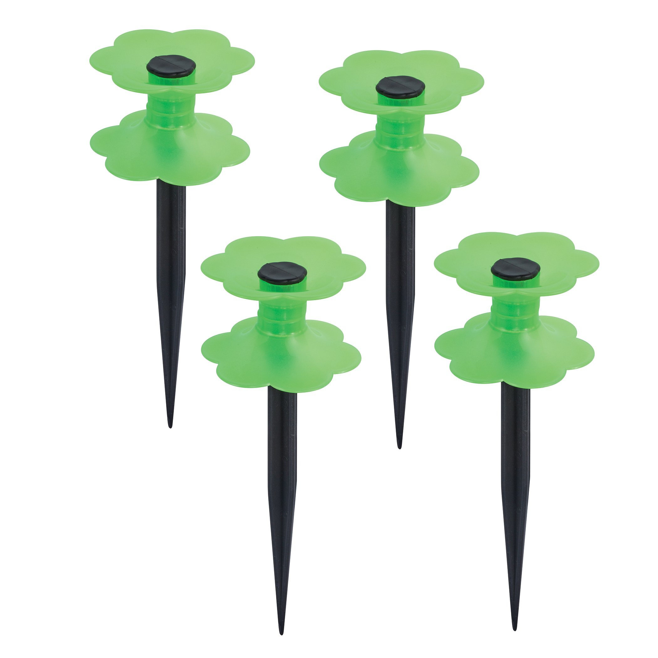 Arlmont & Co. Glow-in-the-Dark Hose Stake Guides - Set of 4 | Wayfair