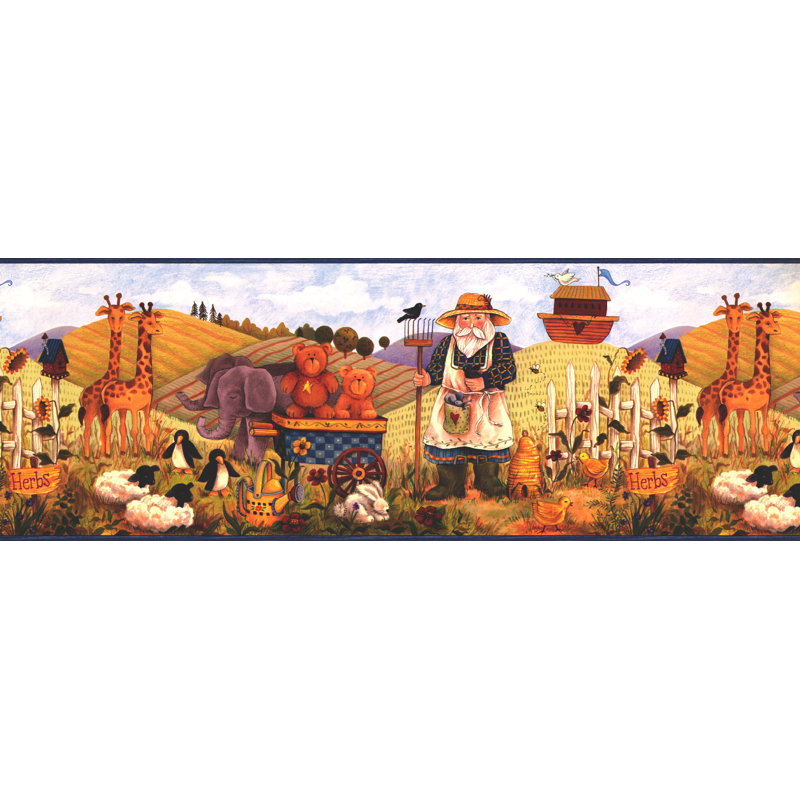 Winston Porter Jahmon 15' L x 8.25" W Wallpaper Border | Wayfair