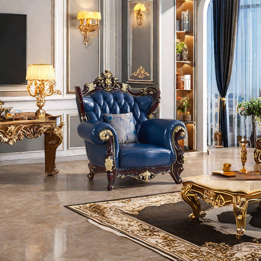 Romero European style villa upscale chair - Wayfair Canada