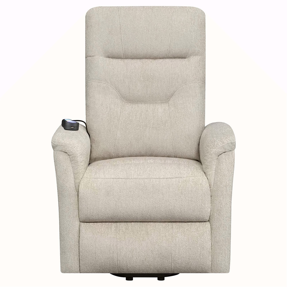 Red Barrel Studio® Upholstered Power Lift Recliner With Storage Pocket ...