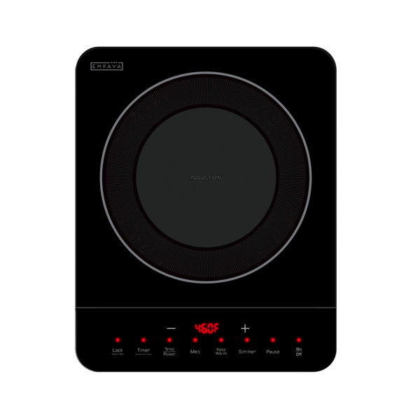 Empava 11-in Portable Single Heating Element, 1800-W, Countertop ...