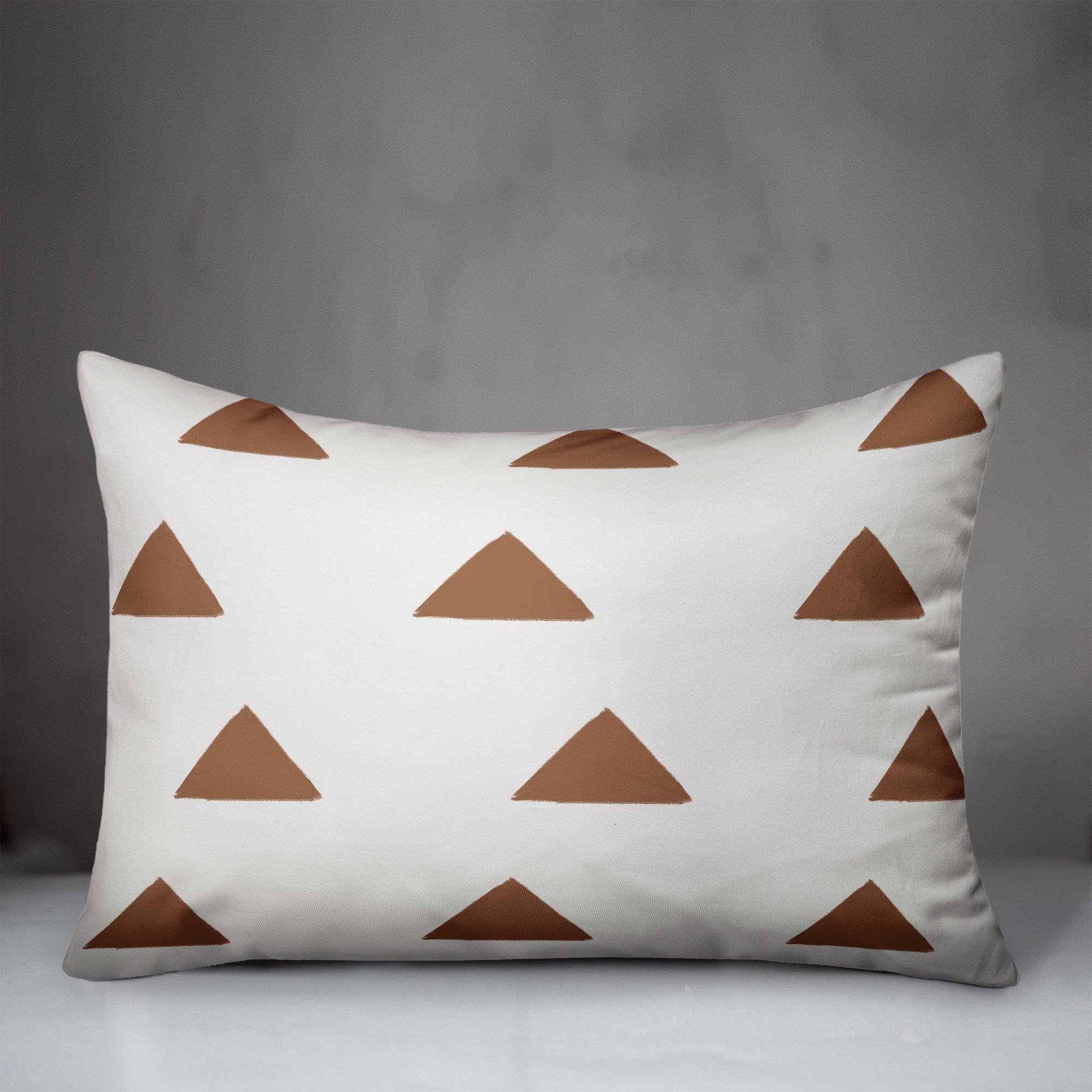 Designs Direct Creative Group Big Terracotta Triangles Geometric ...
