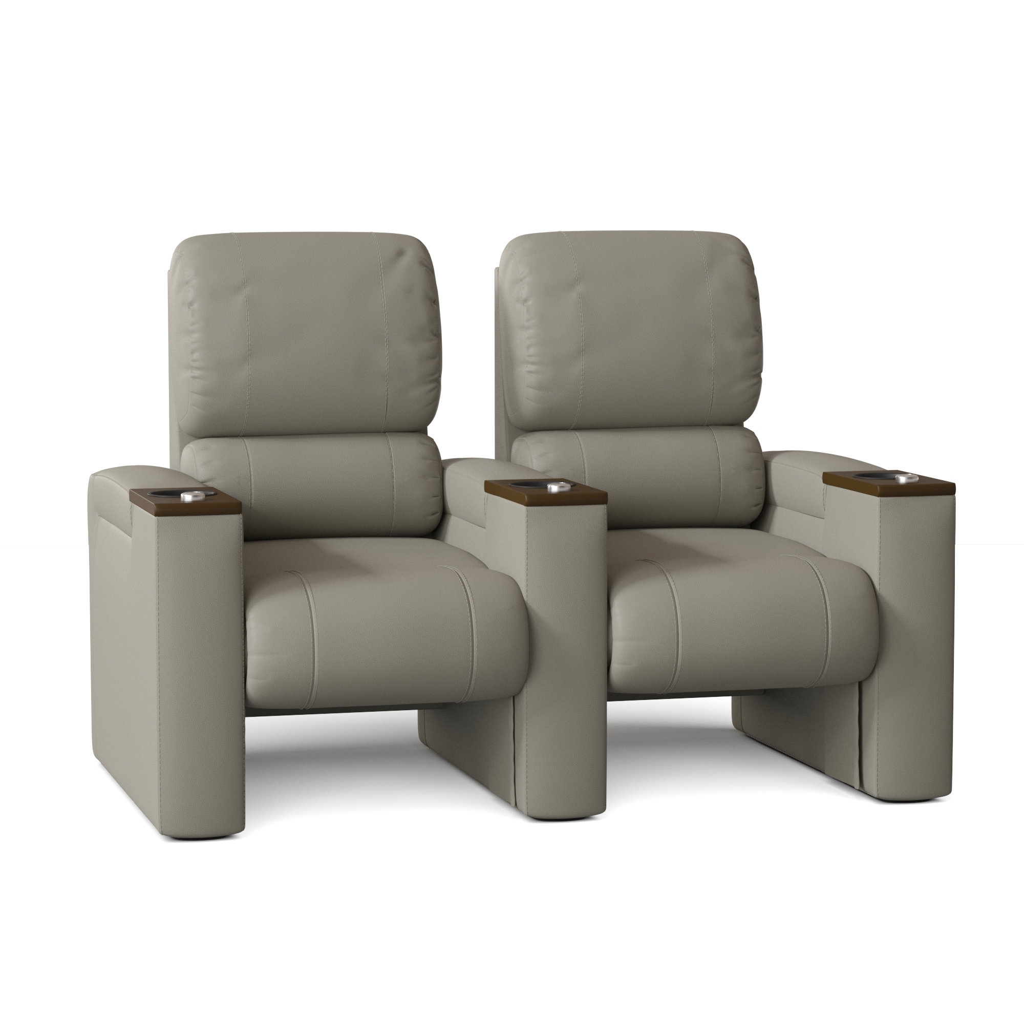 Latitude Run® Axis Home Theater Row Seating (Row of 2) | Wayfair