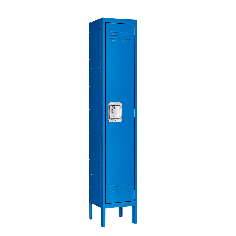 Steelcube Metal 1 - Tier 12'' Gym & Locker Room Locker with Padlock ...