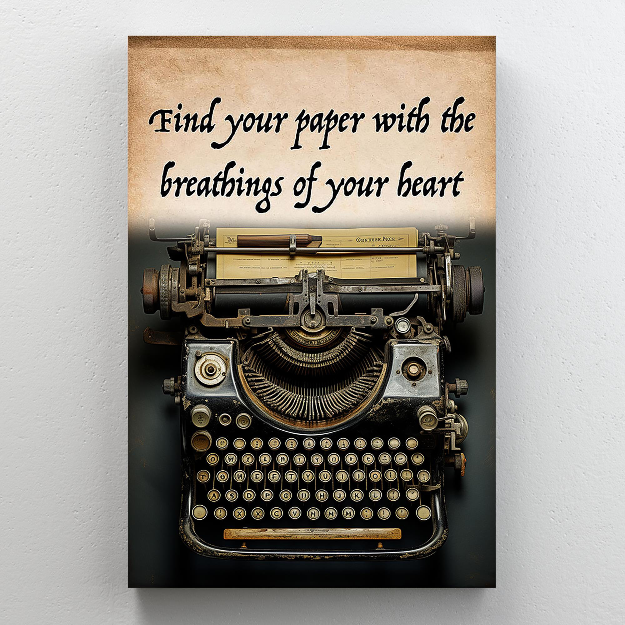Trinx Kipras Find Your Paper With The Breathings On Canvas Graphic Art ...