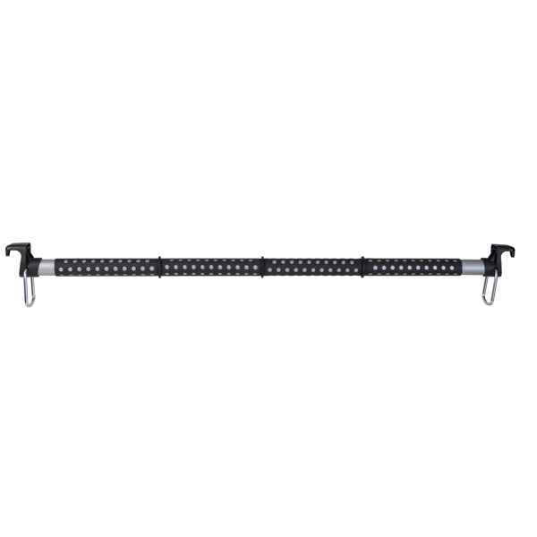 Rebrilliant Mackensy Metal Adjustable Clothes Rack | Wayfair