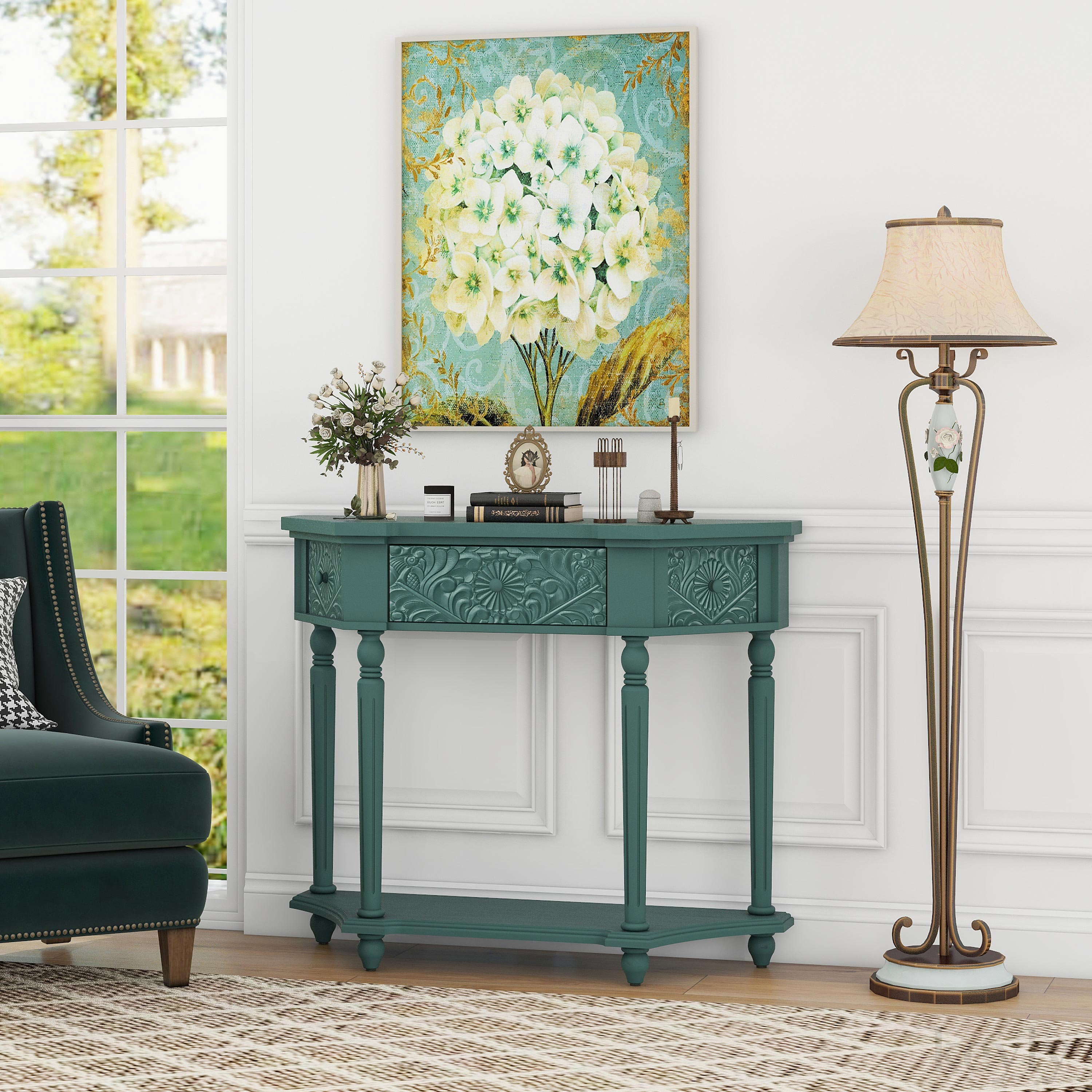 Ophelia & Co. Allysandra 39.37'' Console Table | Wayfair