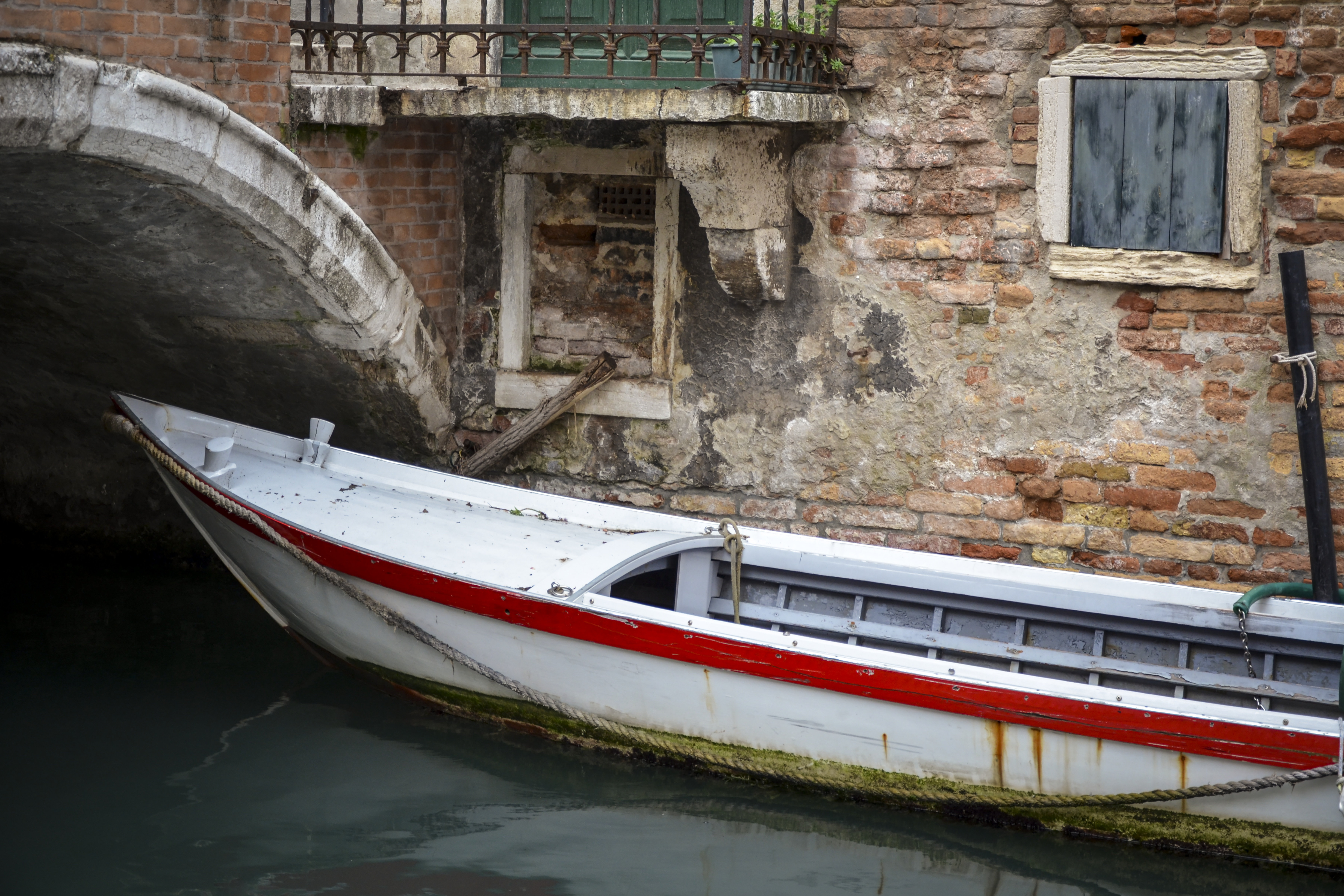 Longshore Tides Venice Workboats III by Laura DeNardo - Photograph ...