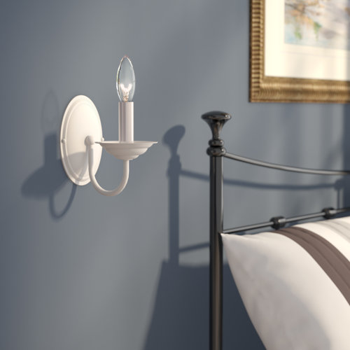 Lark Manor Maynes Steel Candle Wall Light & Reviews | Wayfair