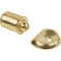 UNIQANTIQ HARDWARE SUPPLY Brass Plated Spring Loaded Bullet Catch with ...