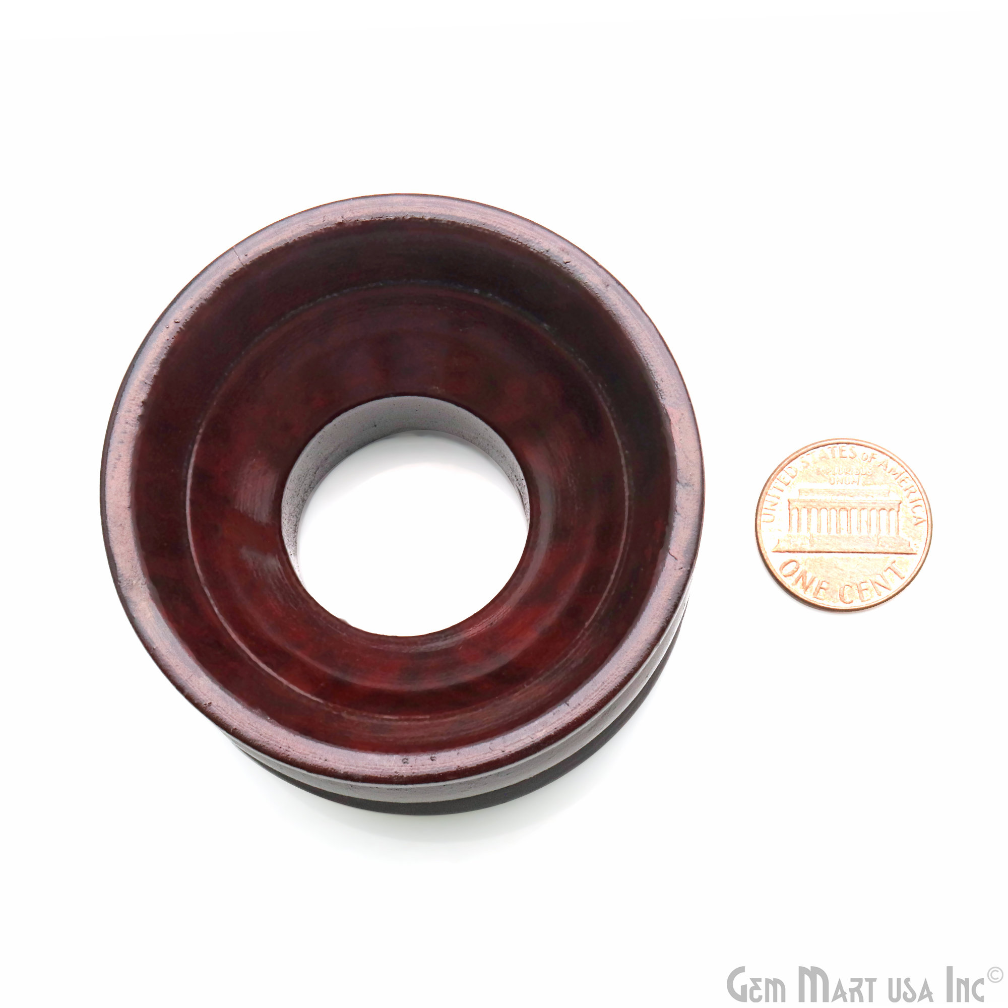 GemMartUSA Wooden Stand for Polished Sphere Gemstones, 50mm Crystal ...