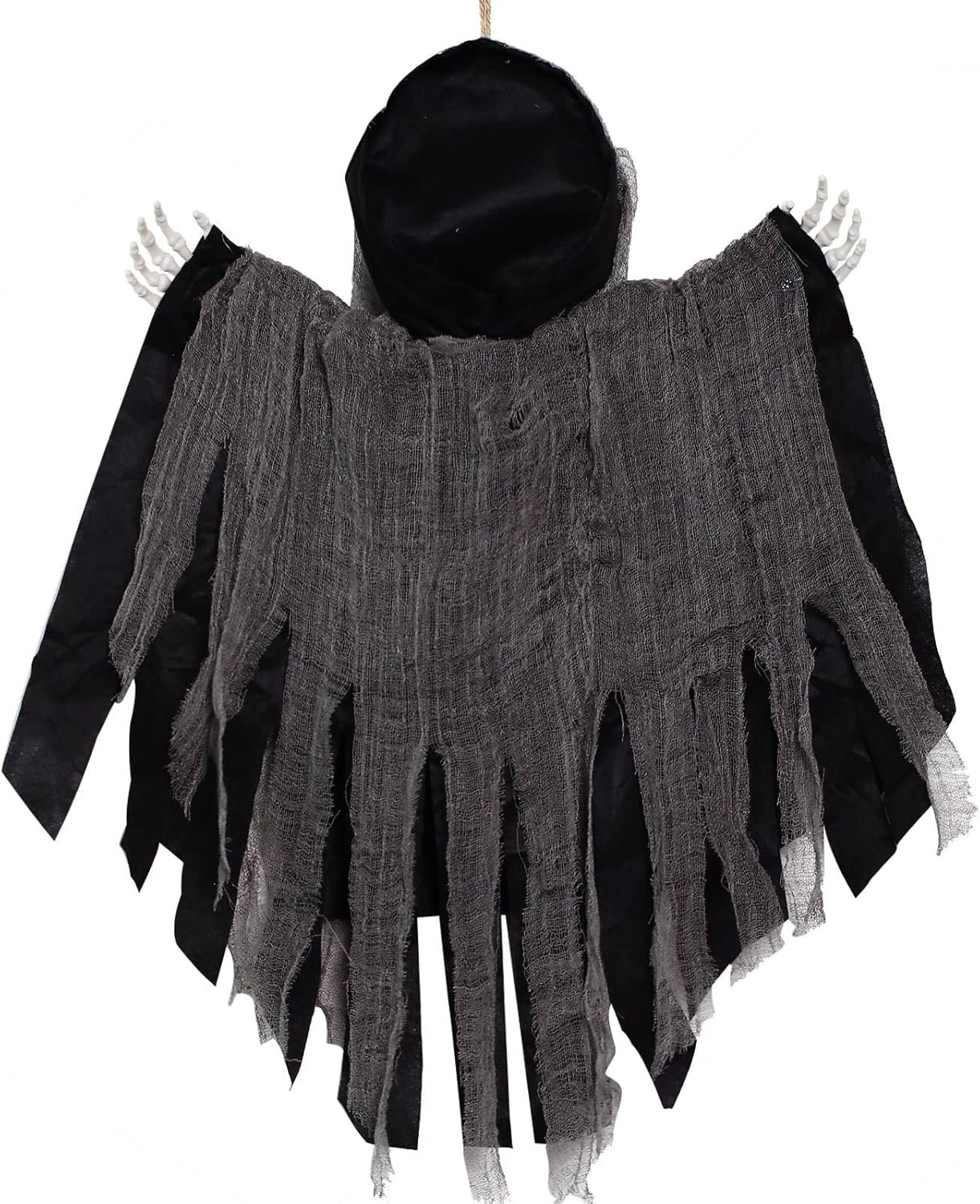 The Holiday Aisle® Halloween Hanging Faceless Ghost 24”, Hanging Reaper ...