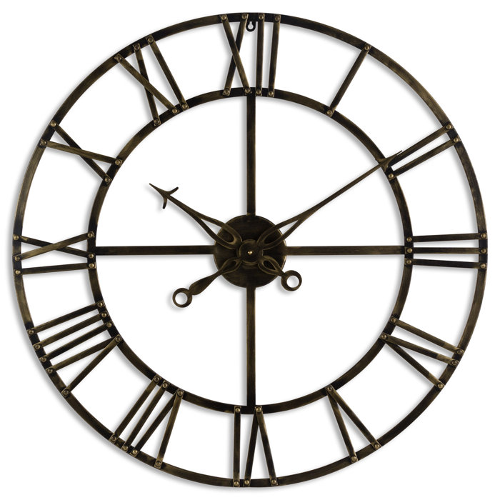 Williston Forge Boan Metal Wall Clock | Wayfair.co.uk
