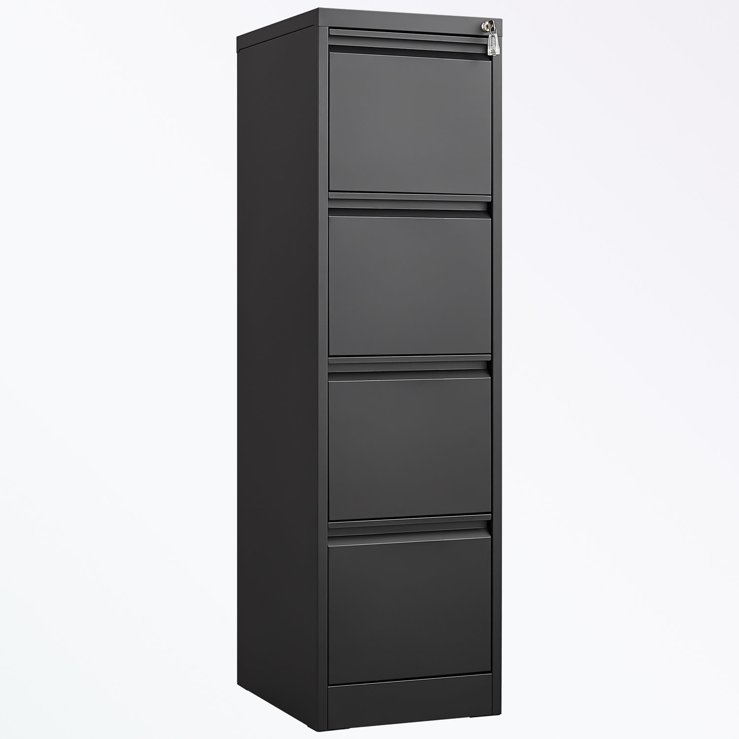 Latitude Run® Steel frame File Cabinet with Lock and 4 Drawers | Wayfair