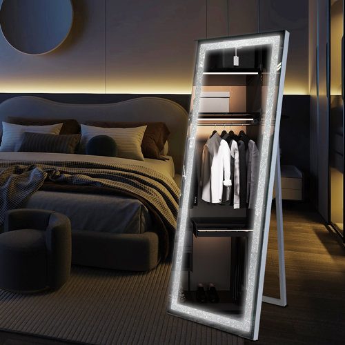 NO Crystal Full Length Mirror | Wayfair