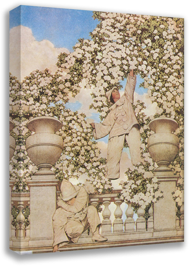 Lark Manor™ Panel II by Maxfield Parrish Gallery Wrapped Canvas | Wayfair