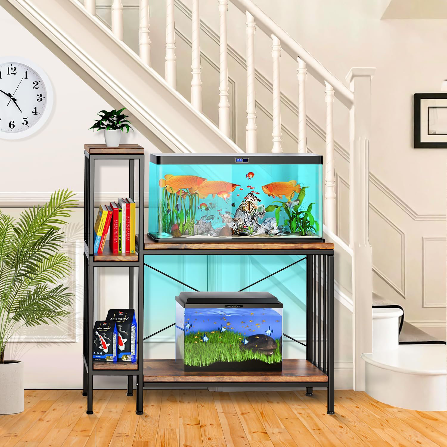 Tucker Murphy Pet™ 20-29 Gallon Fish Tank Stand, Aquarium Stand With ...