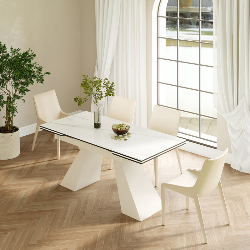 Latitude Run® Clauderson Modern Stylish Rectangular Expandable Stone ...