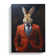 Happy Larry Rabbit in a Suit Painting | Wayfair.co.uk