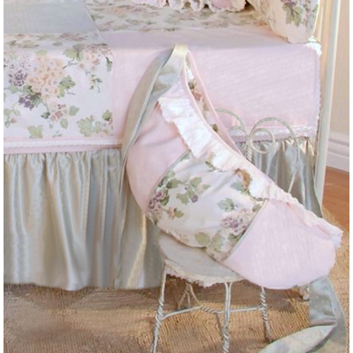Brandee Danielle Flower Medley 4 Piece Crib Bedding Set & Reviews | Wayfair